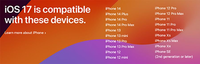 iOS 17来了：支持20款iPhone升级，你体验了吗？|Siri|升级|共享_新浪新闻