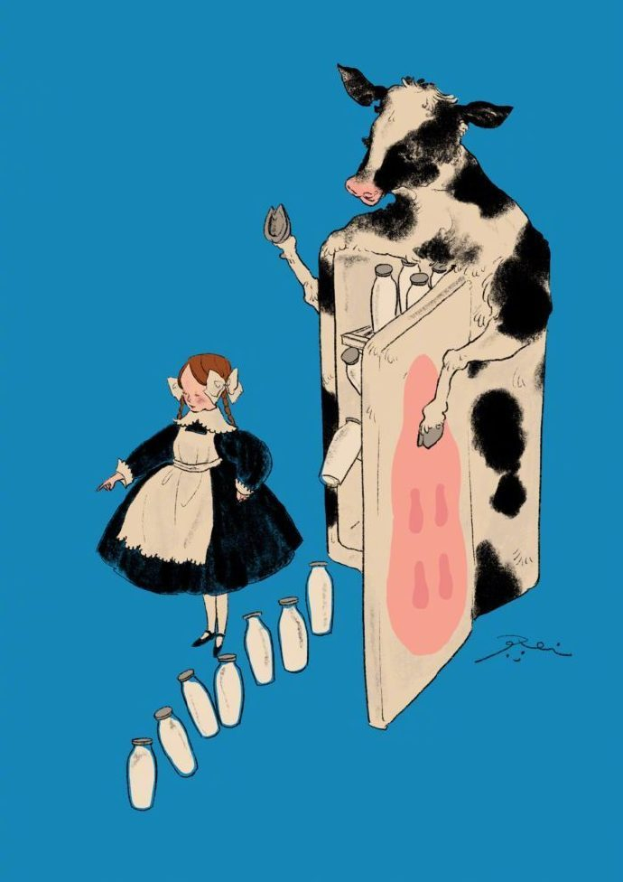 复古可爱的童话世界 日本插画师 kurahashirei