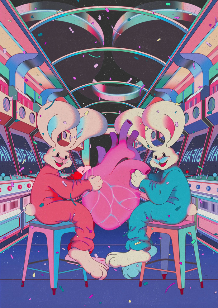 Jee-ook Choi 插画设计，明艳美丽！