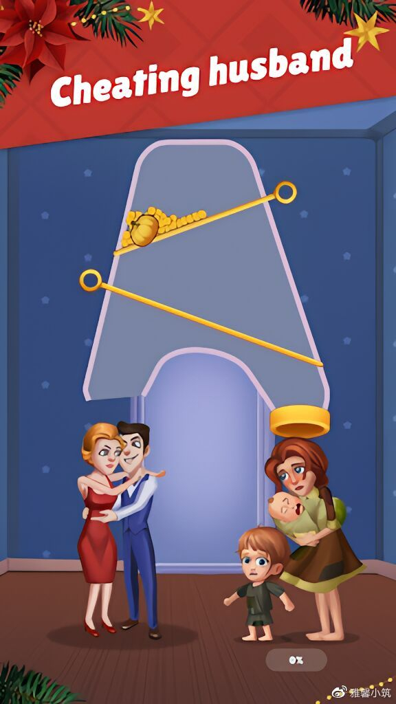 GAMEE单亲母亲别针冒险益智游戏《Home Pin 2: Family Adventure》