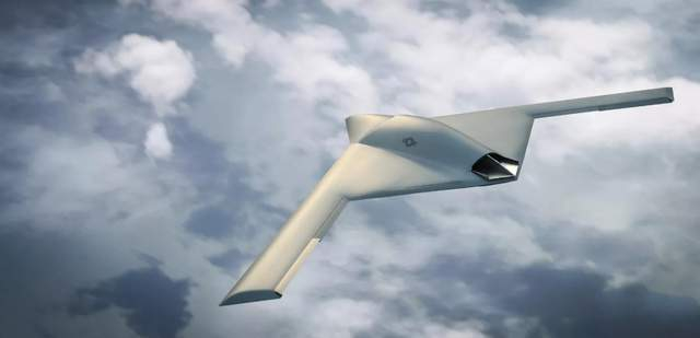 美新一代无人机RQ-180，充当通信节点作用，战场生存力突出