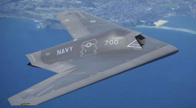 美新一代无人机RQ-180，充当通信节点作用，战场生存力突出