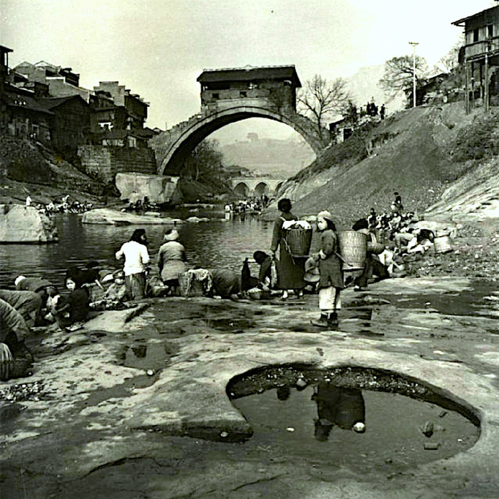 长江旧影，1946年。Dmitri Kessel