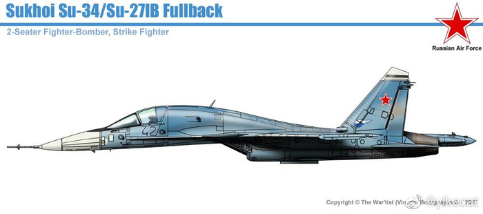进击的“鸭嘴兽”，Sukhoi Su-34(Su-27IB)前线轰炸机