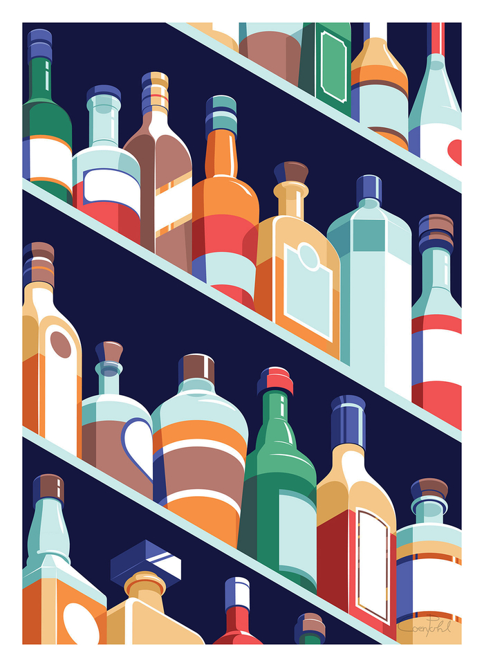 清爽矢量夏日 | Coen Pohl__财经头条