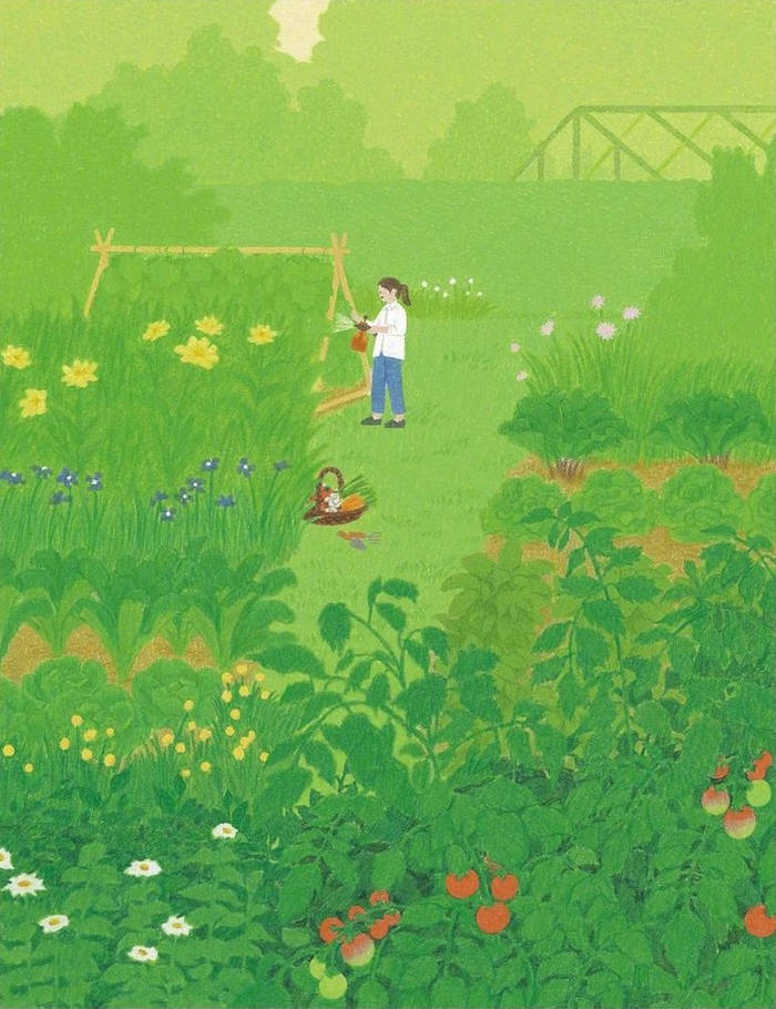 新鲜的带有生命力的绿色 | Youngchae Lee