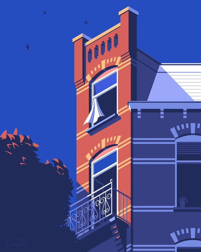 清爽矢量夏日 | Coen Pohl