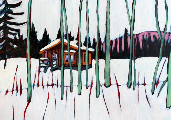 来自 Sophie Edell 极具质感的艺术画作