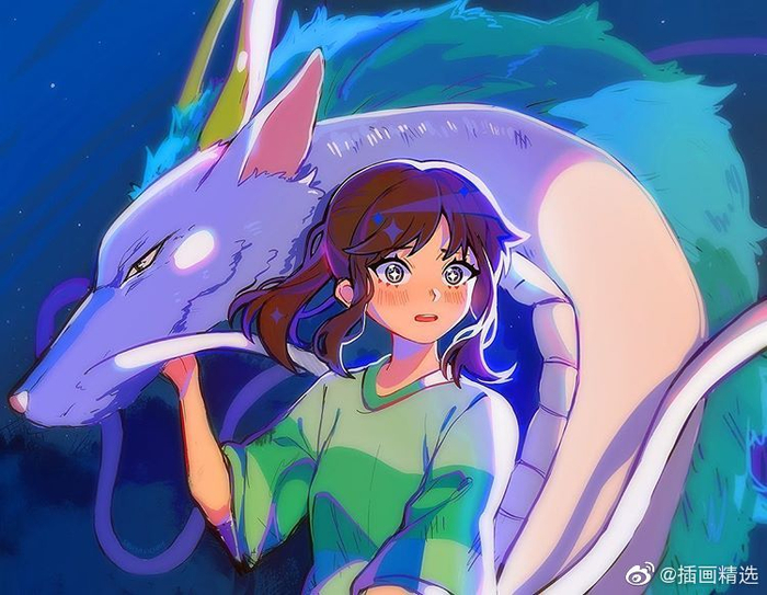 插画师savisavichan的一组同人插画