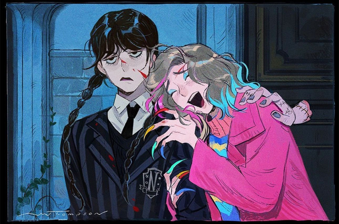 来自迪斯尼动画工作室艺术总监 Ami Thompson 插画设计