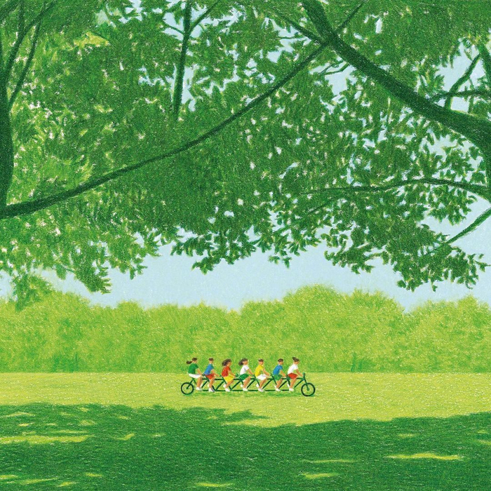 新鲜的带有生命力的绿色 | Youngchae Lee