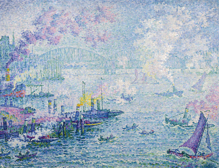 保罗·西涅克(Paul Signac)法国新印象派画家
