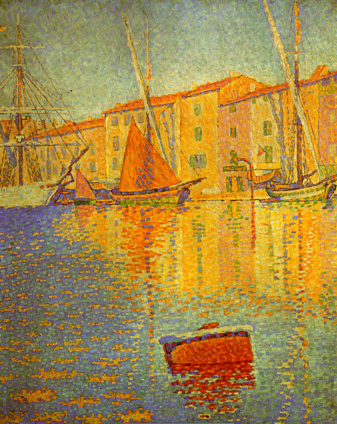 保罗·西涅克(Paul Signac)法国新印象派画家