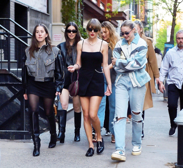 分手后的Taylor重回名利场……