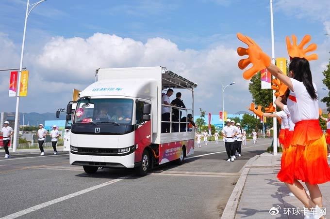 火爆出圈!全网刷屏!亚运火炬传递摄影车担当 远程星智H8M耀眼夺目