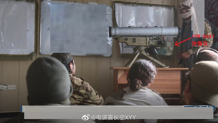 伊德利卜的HTS极端武装进行9K115-2混血儿-M1反坦克导弹教学