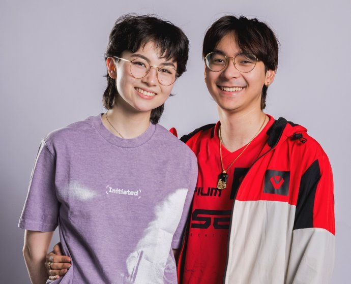 TenZ和女朋友Kyedae合照