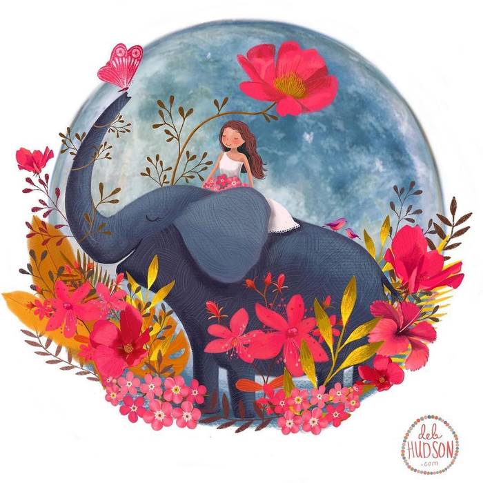 Deb Hudson 来自墨尔本的插画师Deb Hudson 的儿童插画……__财经头条__新浪财经