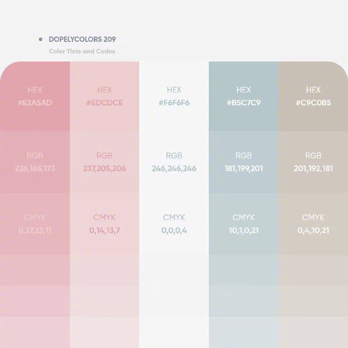 一组不错的 Dopely Colors 渐变配色参考，收藏备用__财经头条
