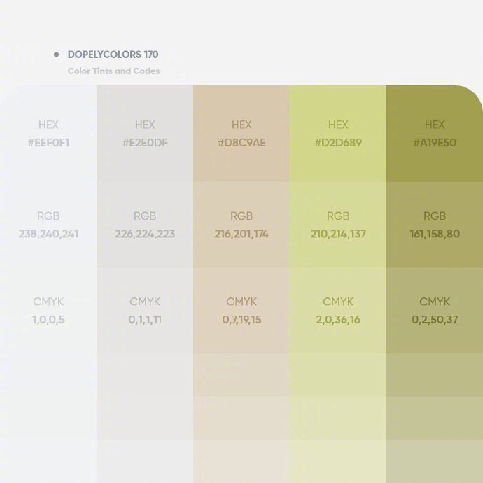 一组不错的 Dopely Colors 渐变配色参考，收藏备用__财经头条
