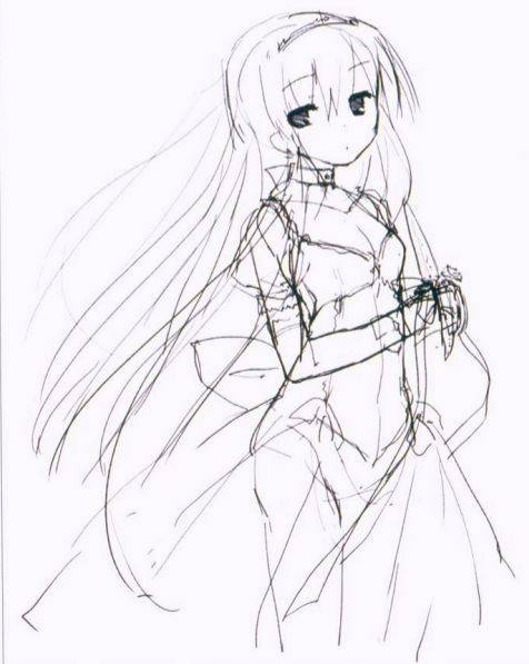 如何画好动漫人物？动漫人物草稿画法教程！|草稿|画法|教程_新浪新闻