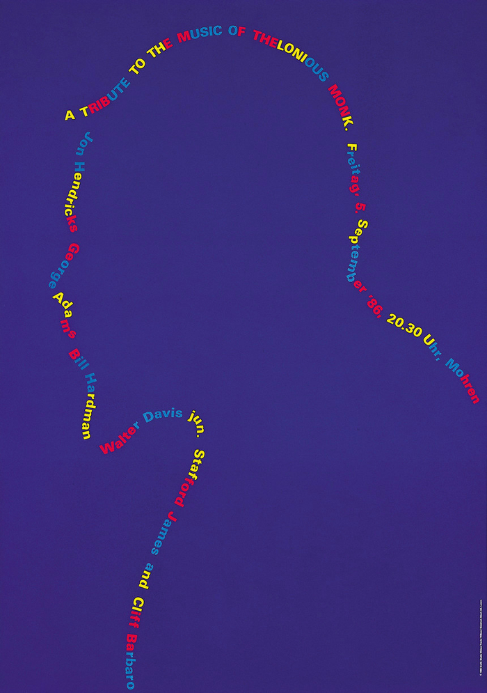 瑞士平面设计大师 尼古拉斯·卓思乐 (Niklaus Troxler)……__财经头条__新浪财经