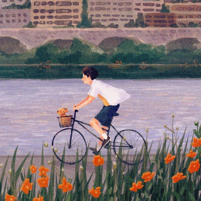 插画师Yoo Subin笔下的春夏秋冬__财经头条