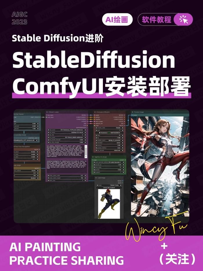 Stable Diffusion进阶教程！5 步教会 ComfyUI 安装部署！__财经头条