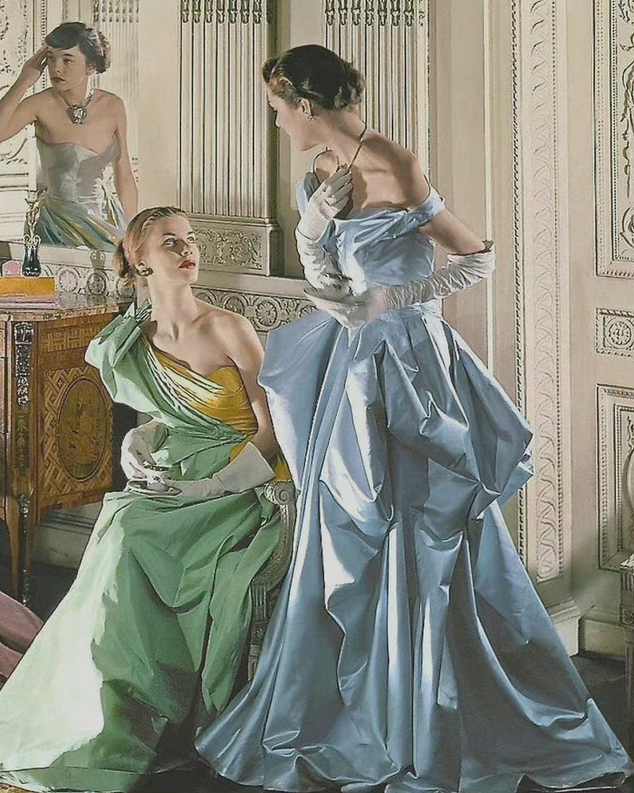 Vogue 》 Cecil Beaton1948年摄影作品