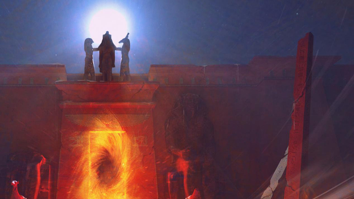 乌克兰环境概念艺术家Dan Roff的作品赏析： （p1）《上升的钟声》