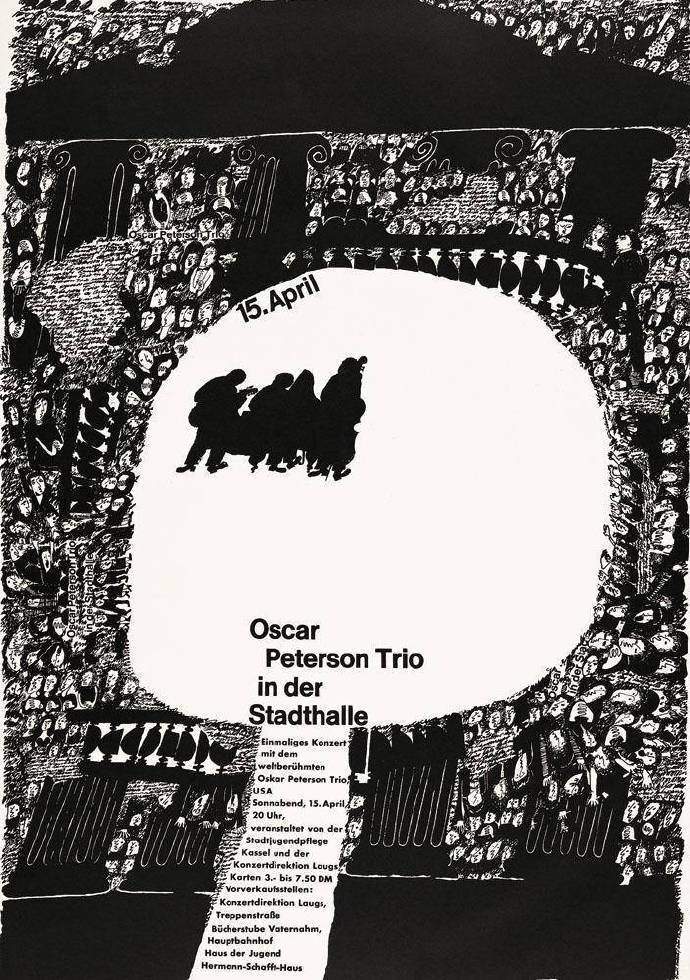 海报设计 - 冈特·兰堡（Gunter Rambow） 德国视觉诗人