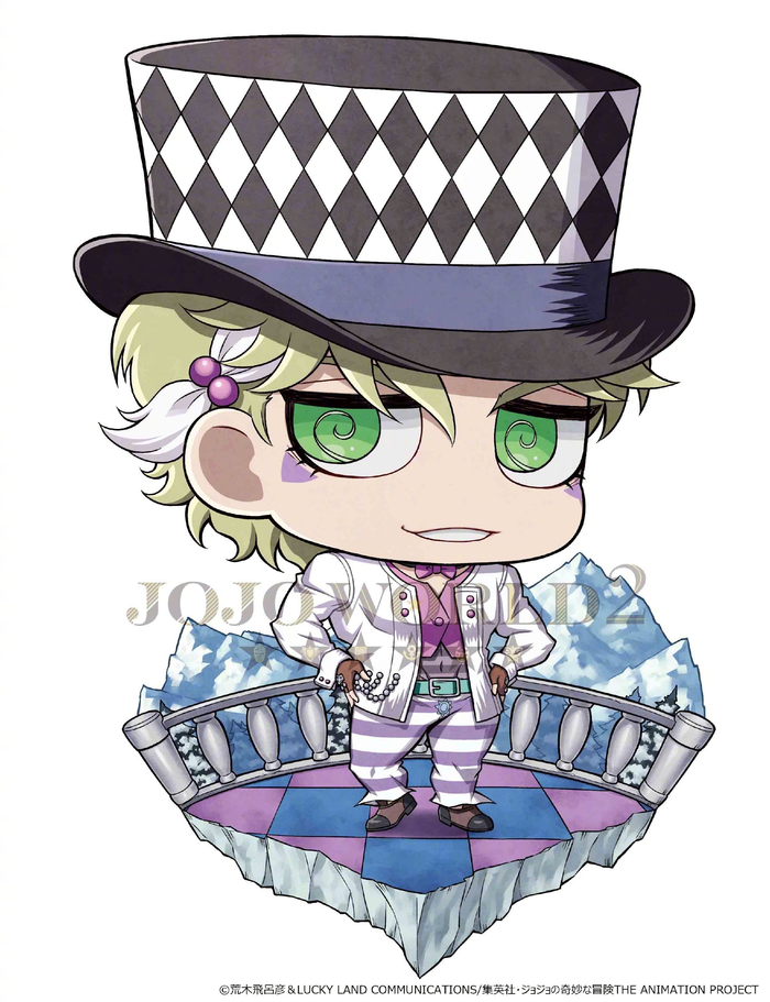 JOJO WORLD 2 角色Q版图合集 🎉 正比例合集