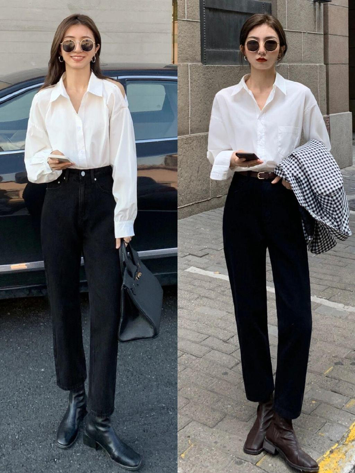 简约才是高级！22套早秋chic衬衫搭配分享，初秋这样穿赚足回头率