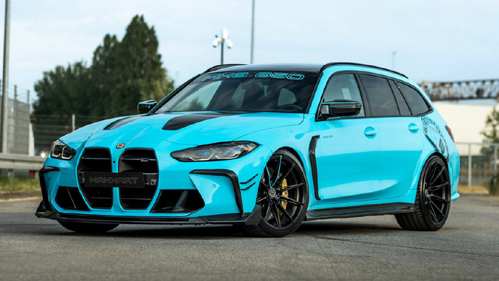 采用劳斯莱斯同款星空顶！输出超600马力，Manhart改装宝马M3旅行版
