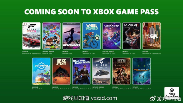 Xbox游戏通行证Xbox Game Pass 26年5月新增游戏公布__财经头条__新浪财经