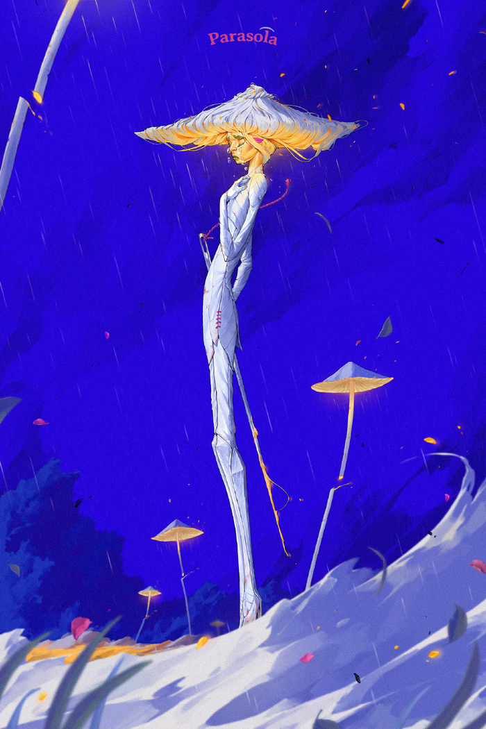 插画师John Patrick Gañas的作品怪诞神秘，笔触干净利落……