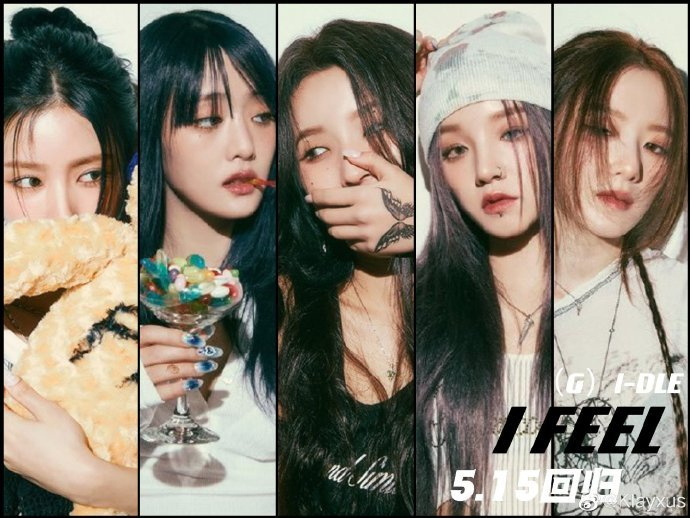 (G)I-DLE《I feel》Casting Board预告公开！妹妹们都好酷好米！