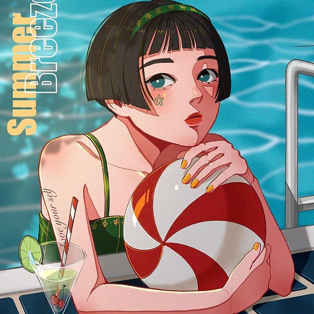 韩国插画师 INS:_jung_ss