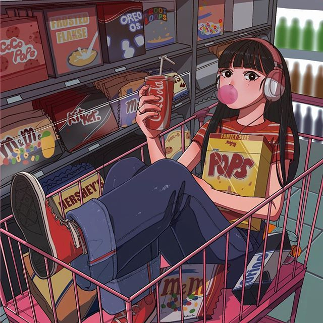 韩国插画师 INS:_jung_ss