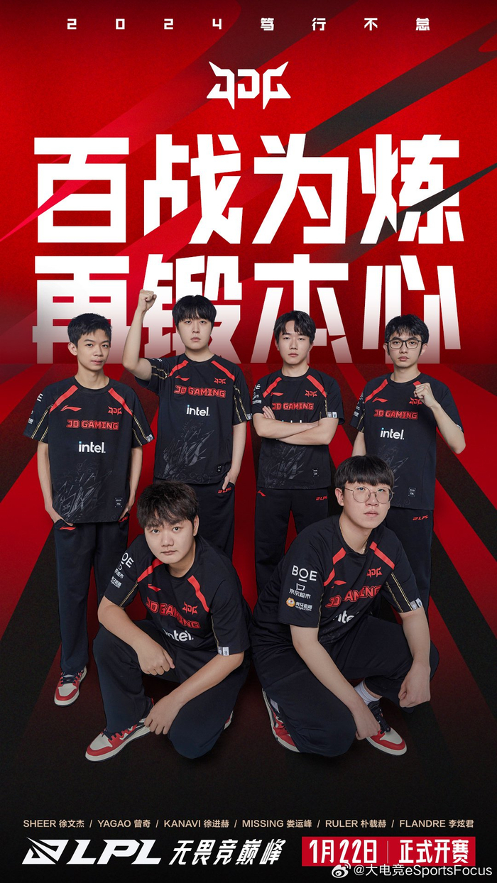 2024LPL春季赛战队海报发布啦 1月22日正式开赛__财经头条
