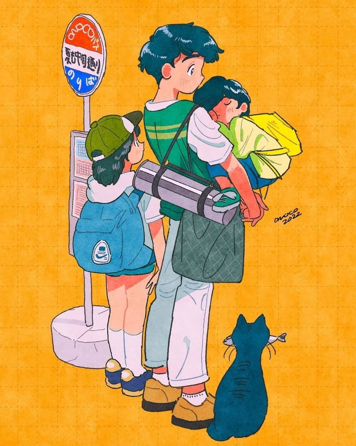 一组动漫人物形象设计 ： ONOCO.