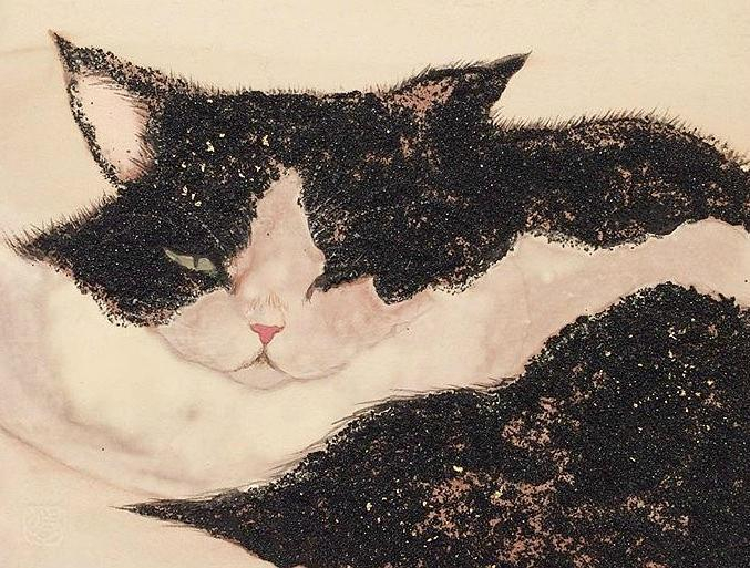 来自日本插画师 Haruka Kuno久野悠 笔下的猫~