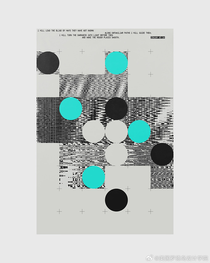 美国设计师 Xtian Miller 的创意海报，他擅于对几何图形进行使用和设计…