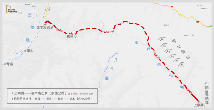 中国最长国道G219西藏段还有哪些路段没通？一张详细信息图告诉你！