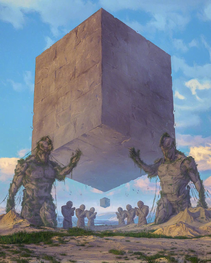 推荐一位数字艺术家 Beeple ，每天一张作品，坚持了13年……