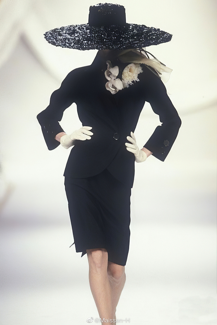 Christian Dior ss 1990 Couture Gianfranco Ferre在任时……