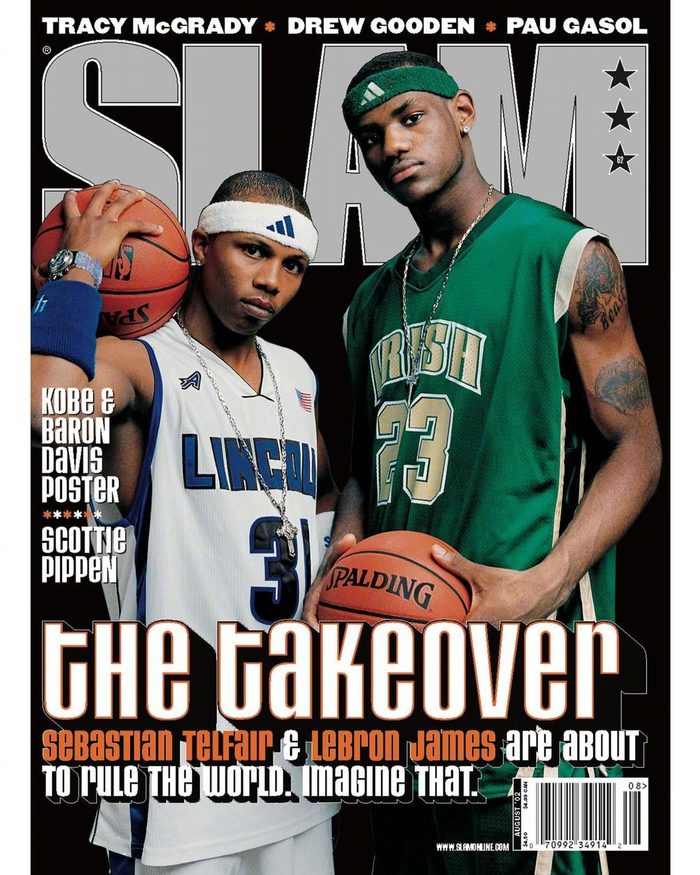 从幼詹到老詹，曾经登上《SLAM》杂志封面的詹姆斯__财经头条