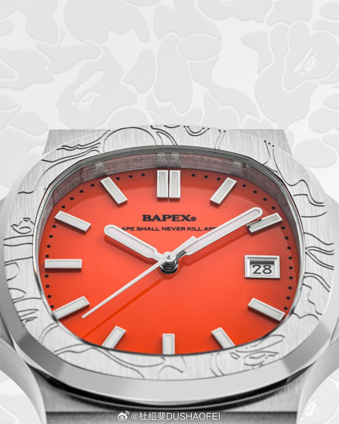 BAPE︎ 推出全新表款型号「TYPE 10 BAPEX」 这次不学Rolex了！