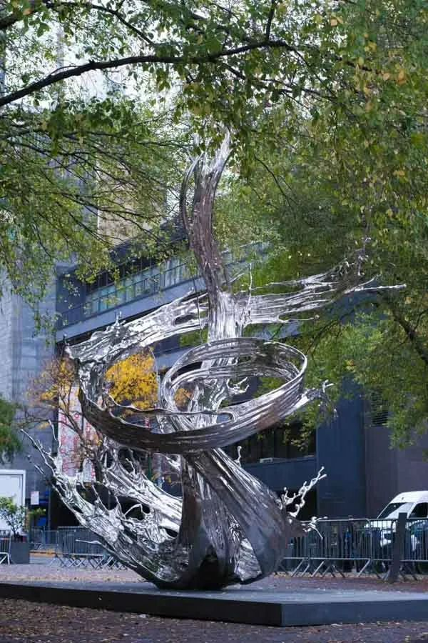 艺术家郑路重量级公共艺术装置作品首次亮相纽约|达格|郑路|艺术家_新浪新闻