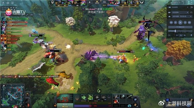 【火猫TV】DOTA2-梦幻联赛S22：XG 2-0 击败GG__财经头条